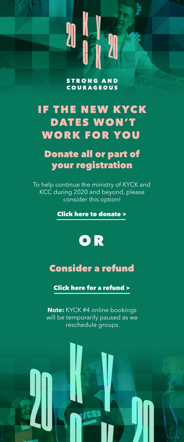 KYCK20 Rescheduled! - KYCK 2025